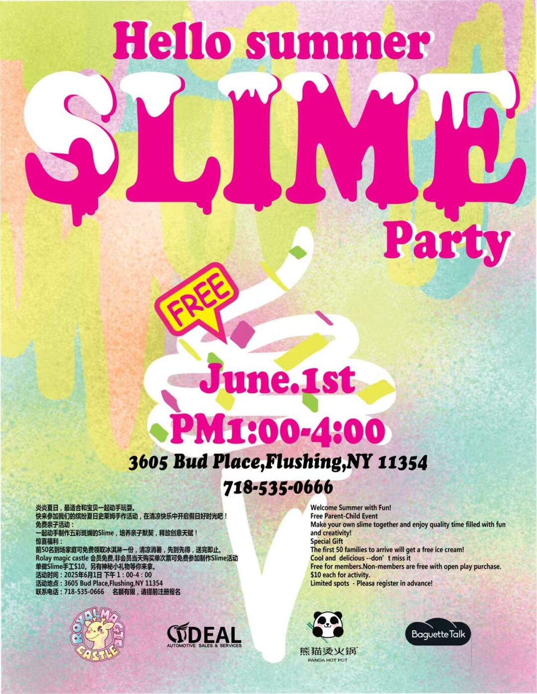 Hello Summer Slime Party – Royal Magic Castle